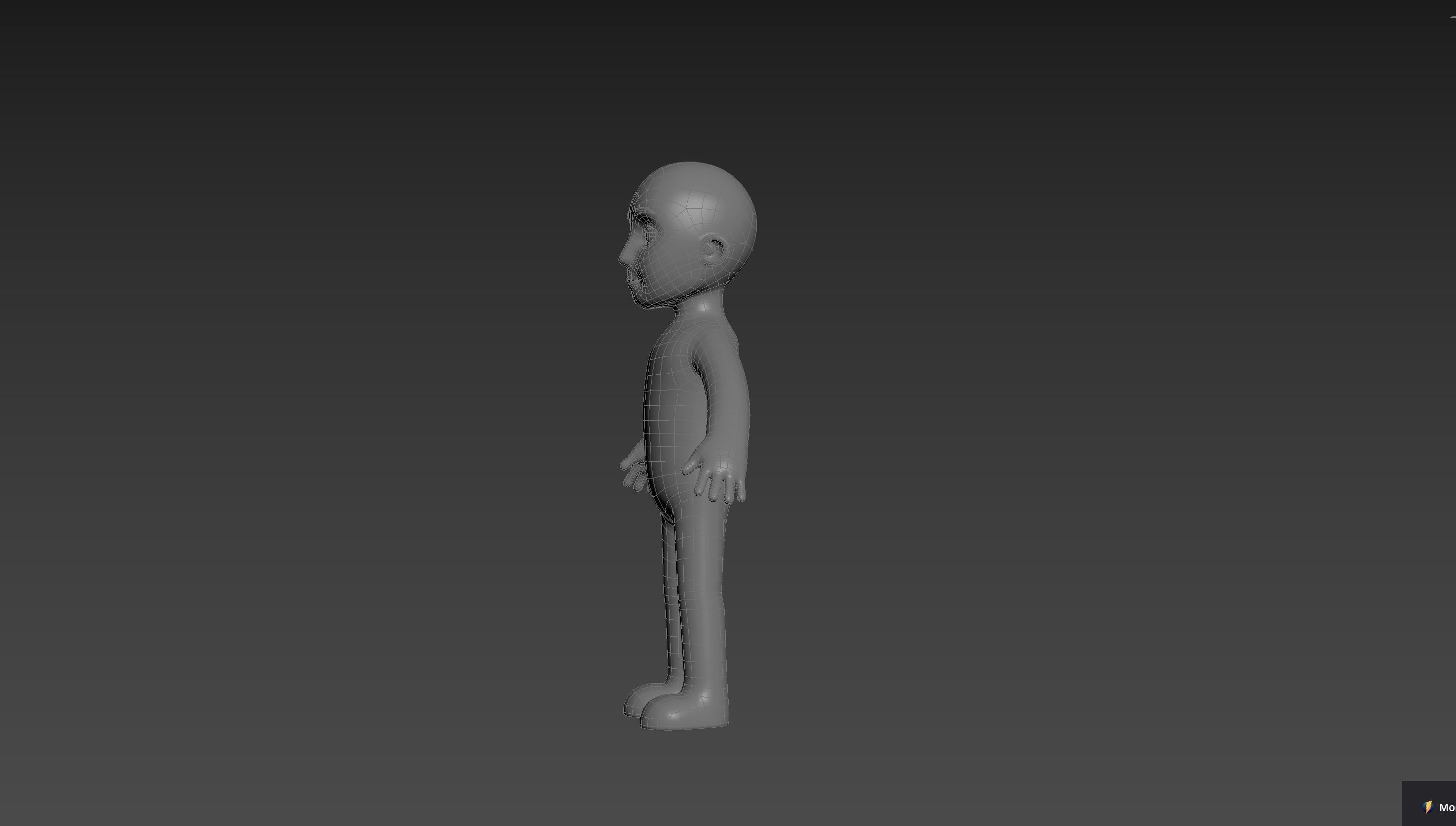Character235 Boy Base Mesh 3D model | CGTrader