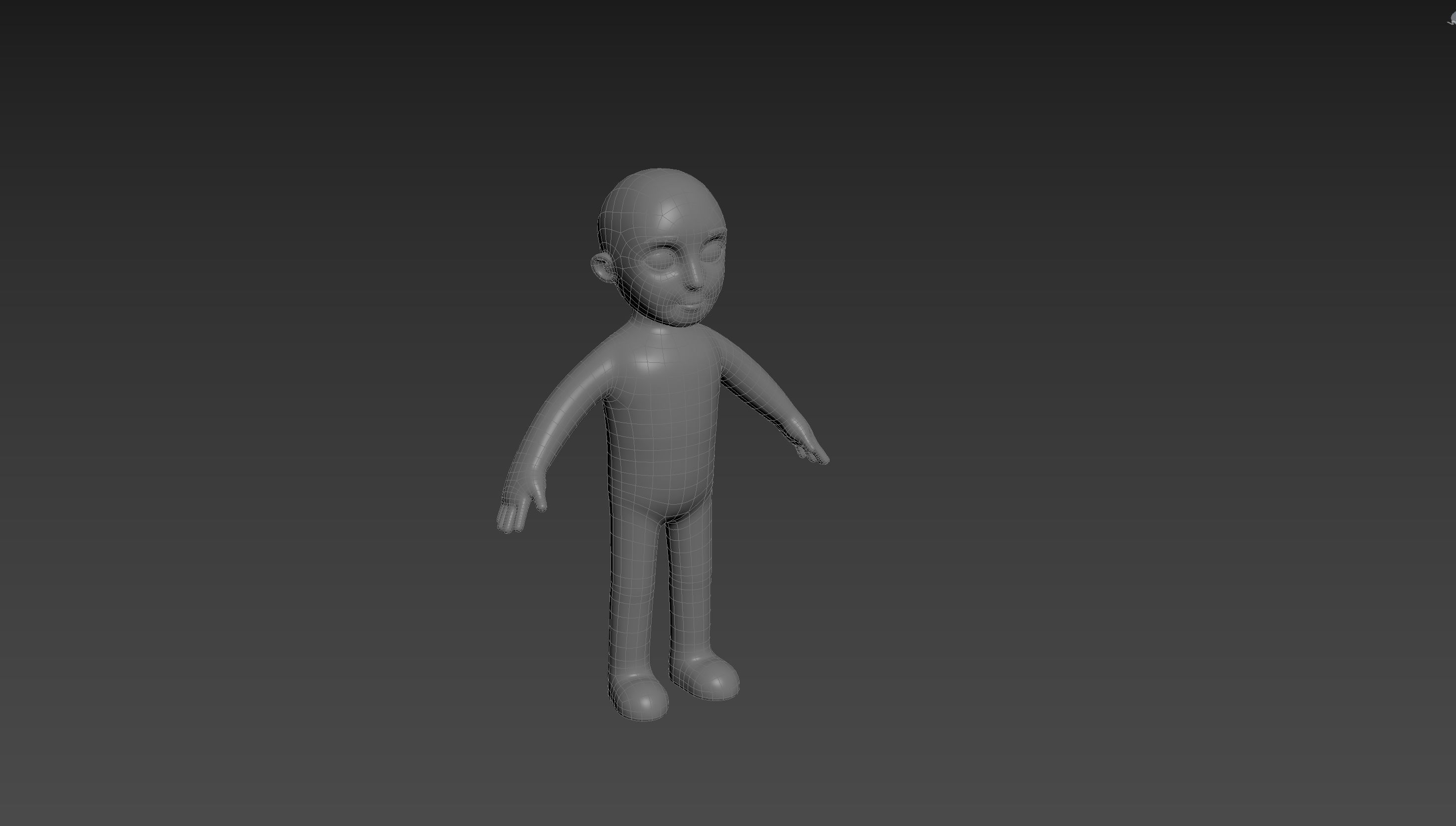 Character235 Boy Base Mesh 3D model | CGTrader