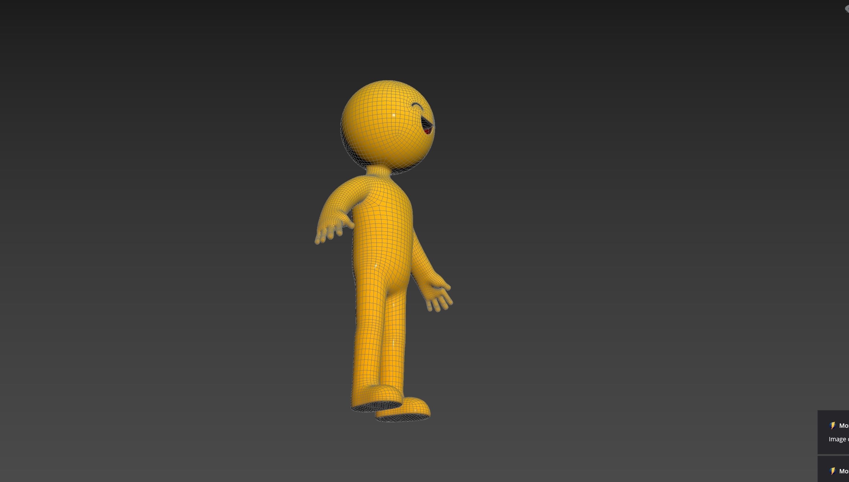 Character236 Smile Man 3D model | CGTrader