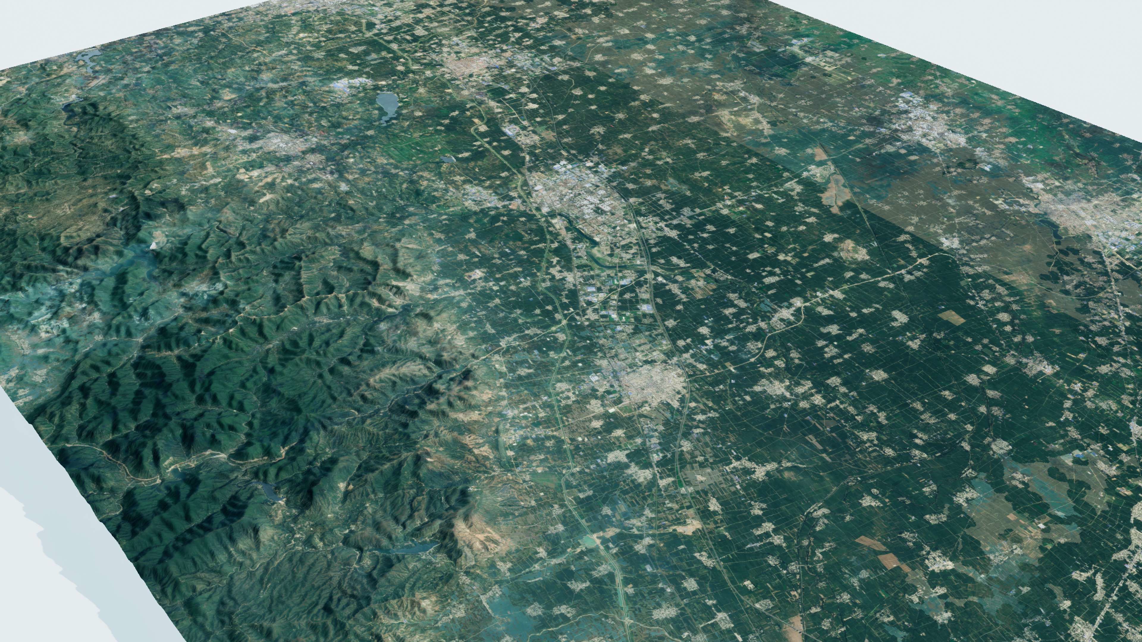 Hebi China City Landscape 3D Model 3D model | CGTrader