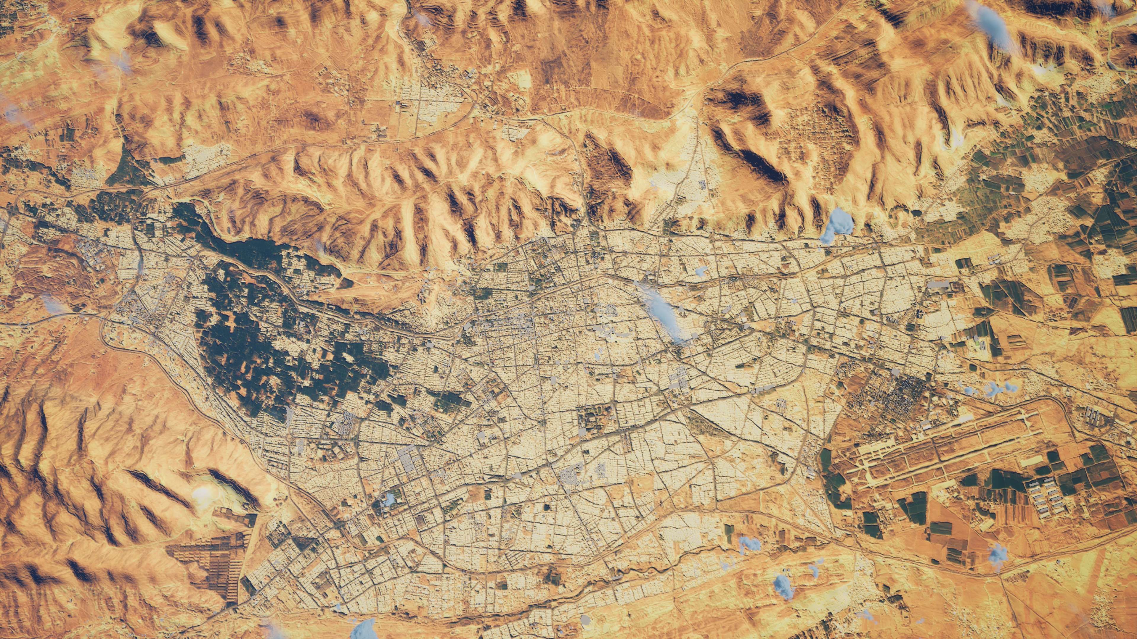 Shiraz Iran City Landscape 3D Model 3D model | CGTrader