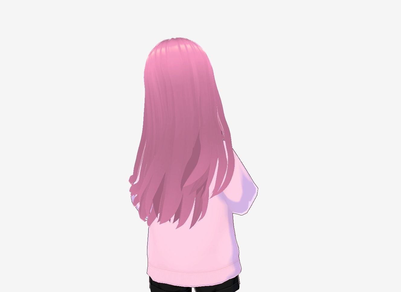 3D model Bocchi the Rock Young VRChat Avatar 3D model VR / AR / low ...