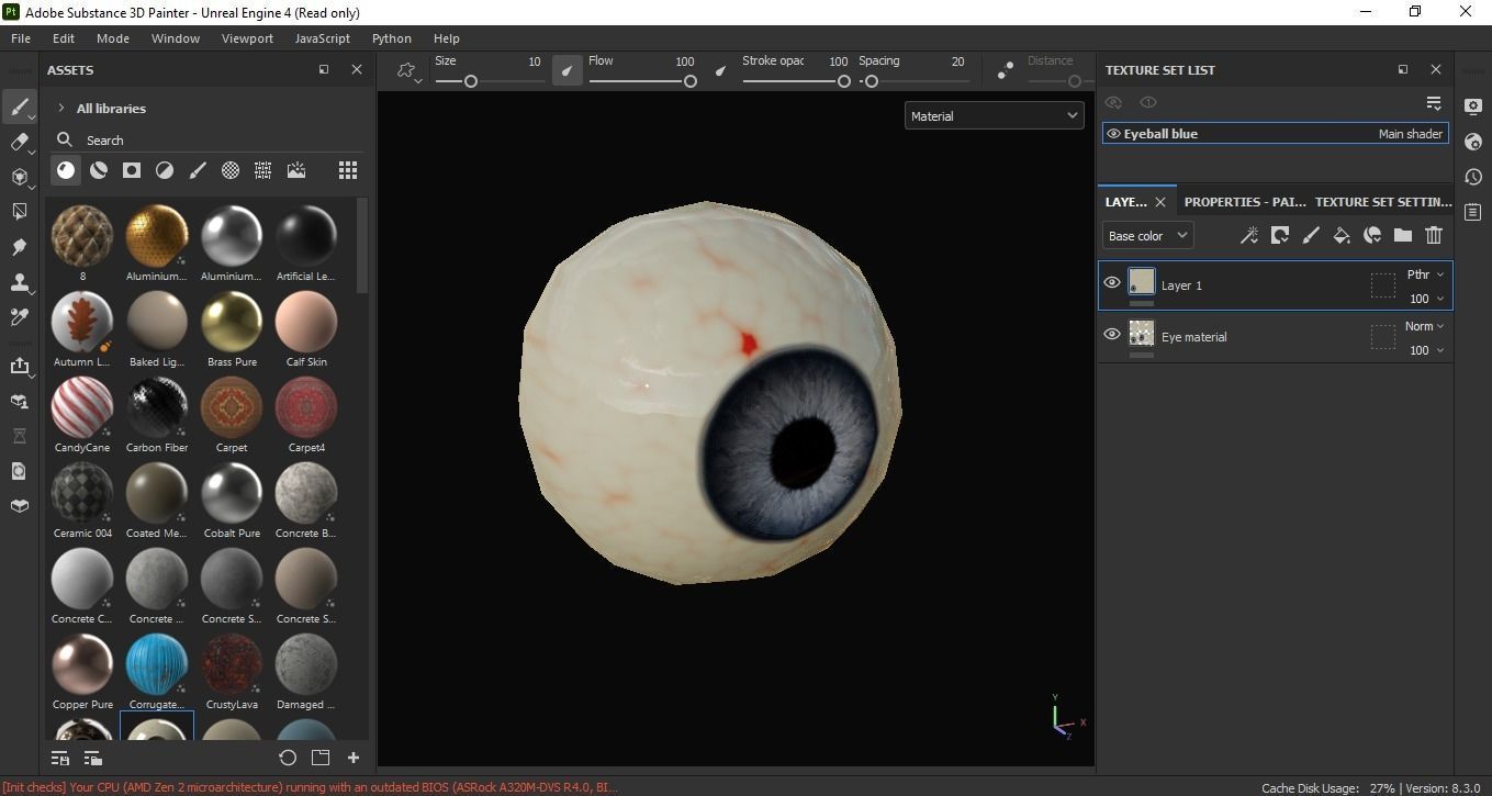 3D model Eyeball 3D Model eye VR / AR / low-poly | CGTrader