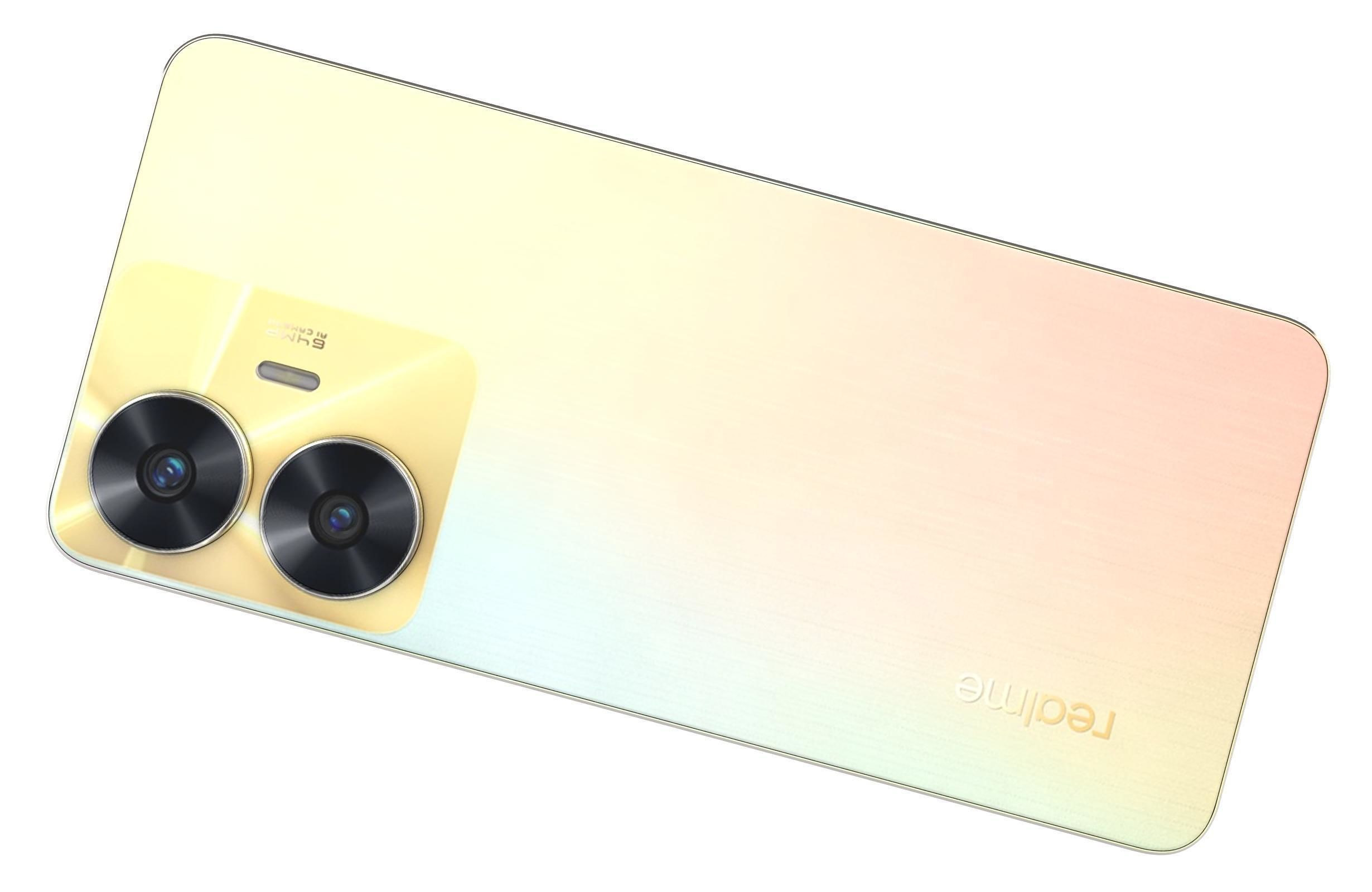 3D model Realme C55 Black And Gold VR / AR / low-poly | CGTrader