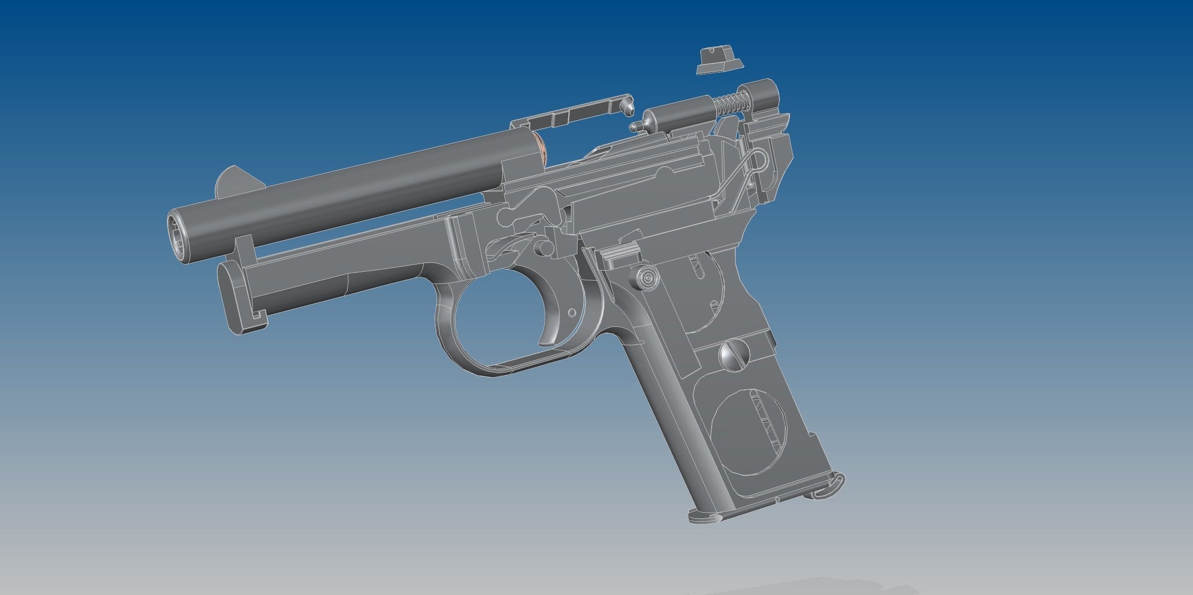 Mauser 1914 3D model | CGTrader