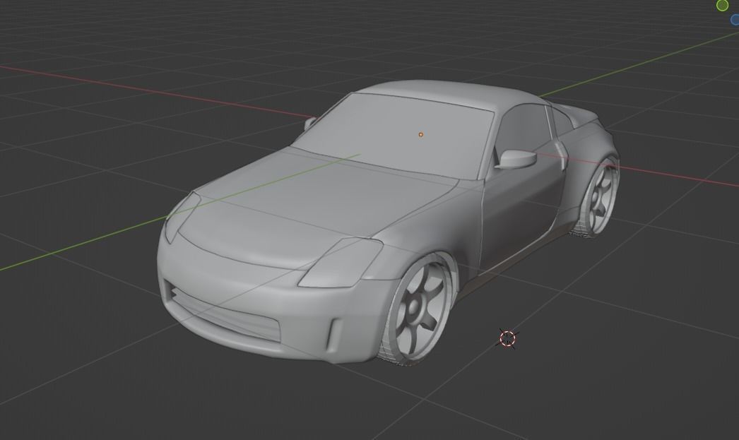 Nissan 350Z sports car free 3D model | CGTrader