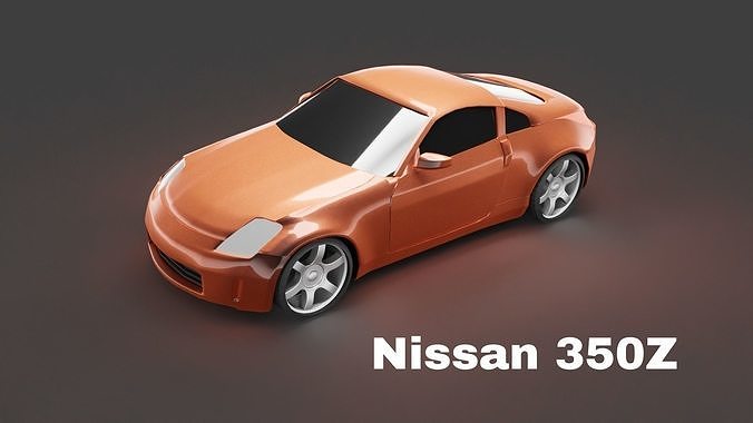 Nissan 350Z sports car free 3D model | CGTrader