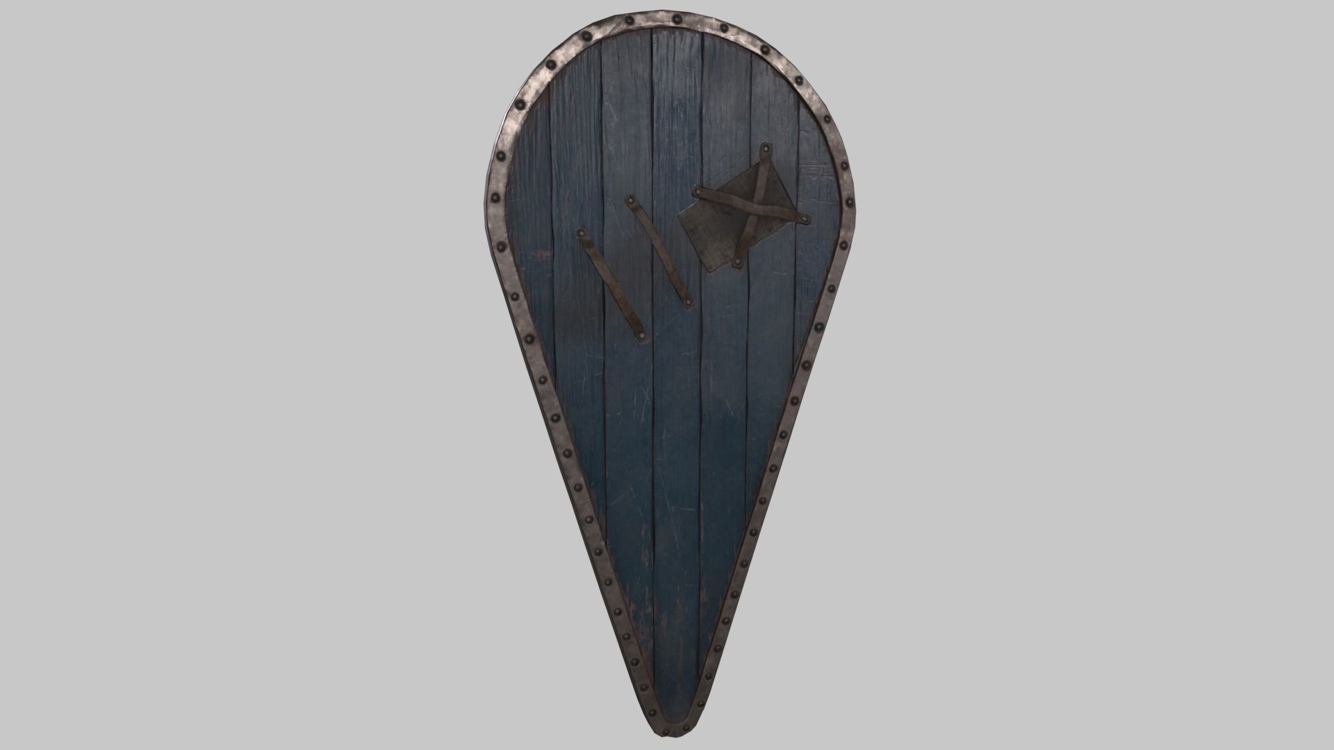 3D model Medieval Kite Shield VR / AR / low-poly | CGTrader