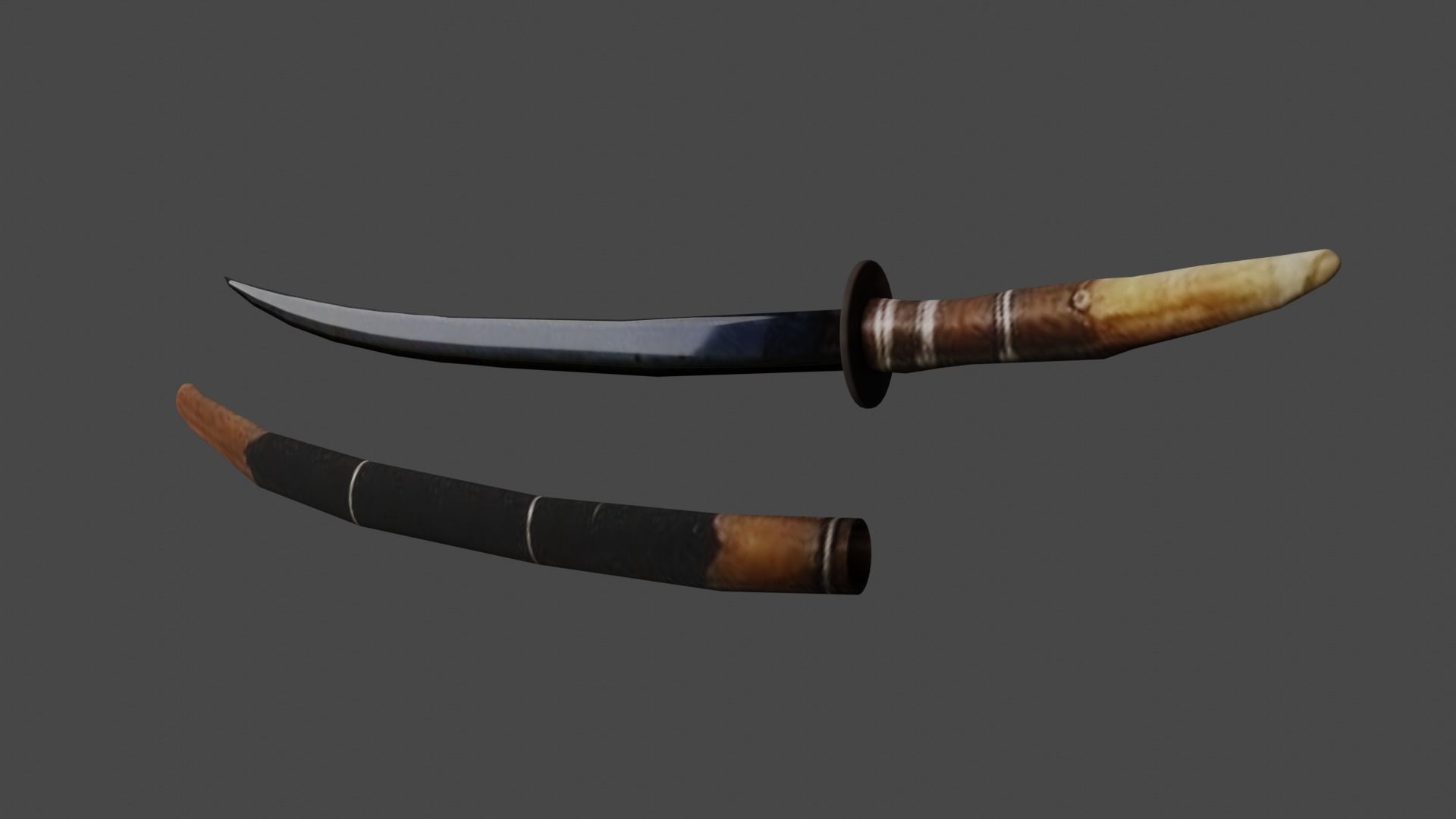 3D model Kiem nguoi Kinh Japanese Jokoto VR / AR / low-poly | CGTrader