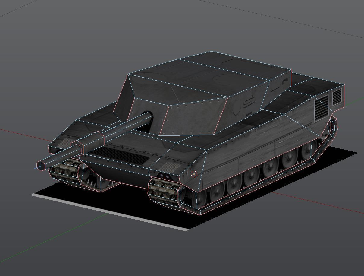 3D model tank model VR / AR / low-poly | CGTrader