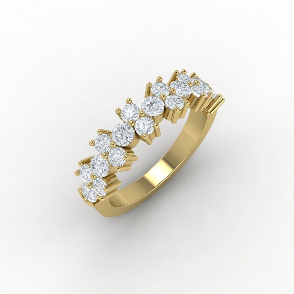 Garland Diamond Ring 3D model 3D printable | CGTrader