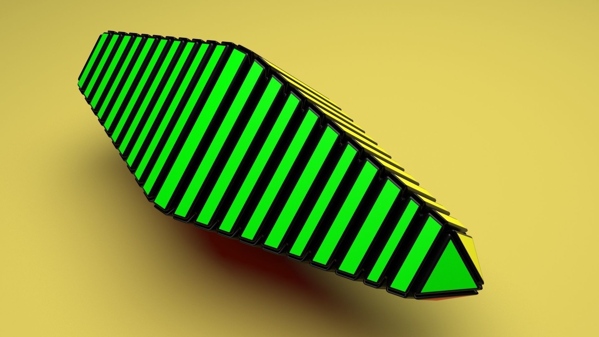 Overlap Cube 3D model | CGTrader