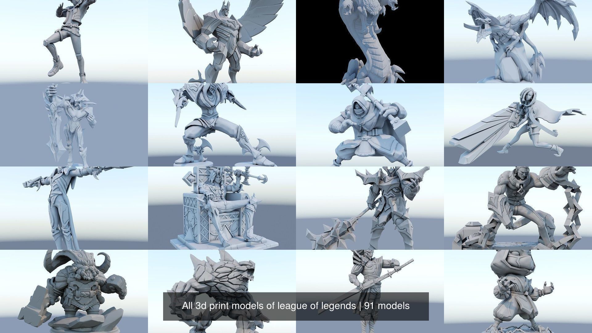 All 3d print models of league of legends 3D Model Collection | CGTrader