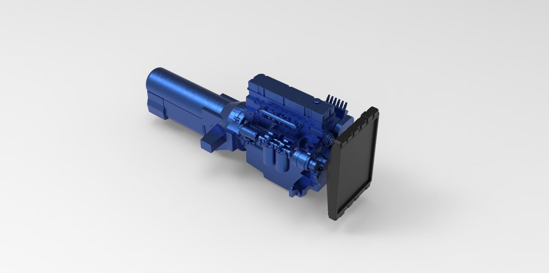 Free 3D printable model ENGINE old Truck free 3D model 3D printable ...