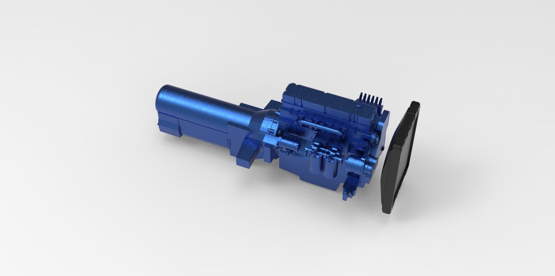 Free 3D printable model ENGINE old Truck free 3D model 3D printable ...