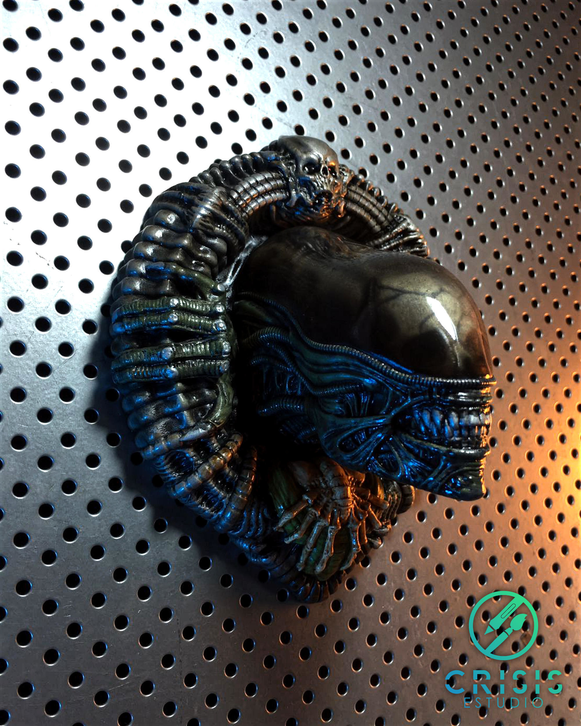 Alien Xenomorph big chap Wall Art Hanger for 3D Print 3D model 3D ...