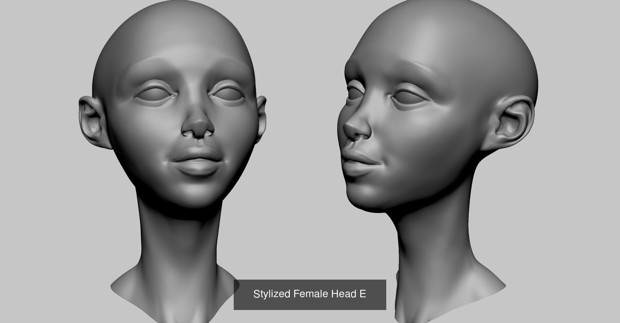 25 Female Head Models 3D Model Collection | CGTrader