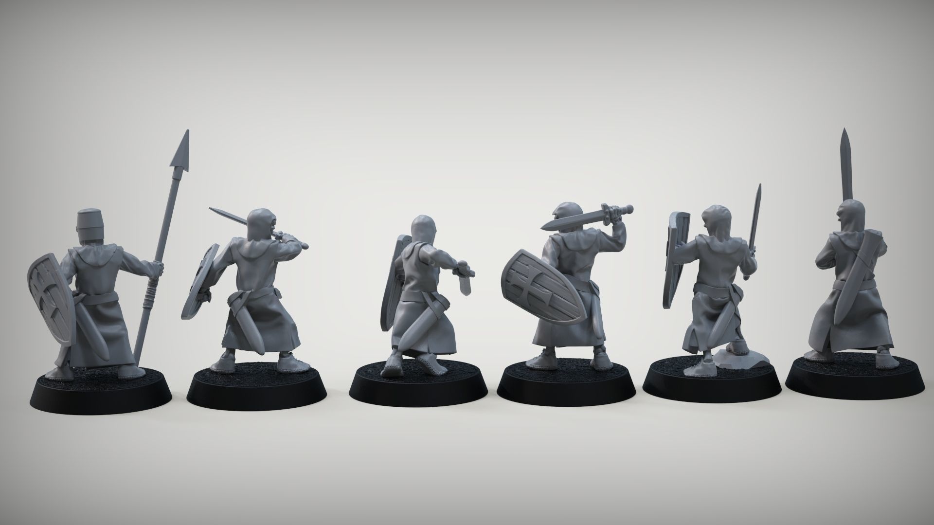 SKELETON CRUSADER SQUAD 3D model 3D printable | CGTrader