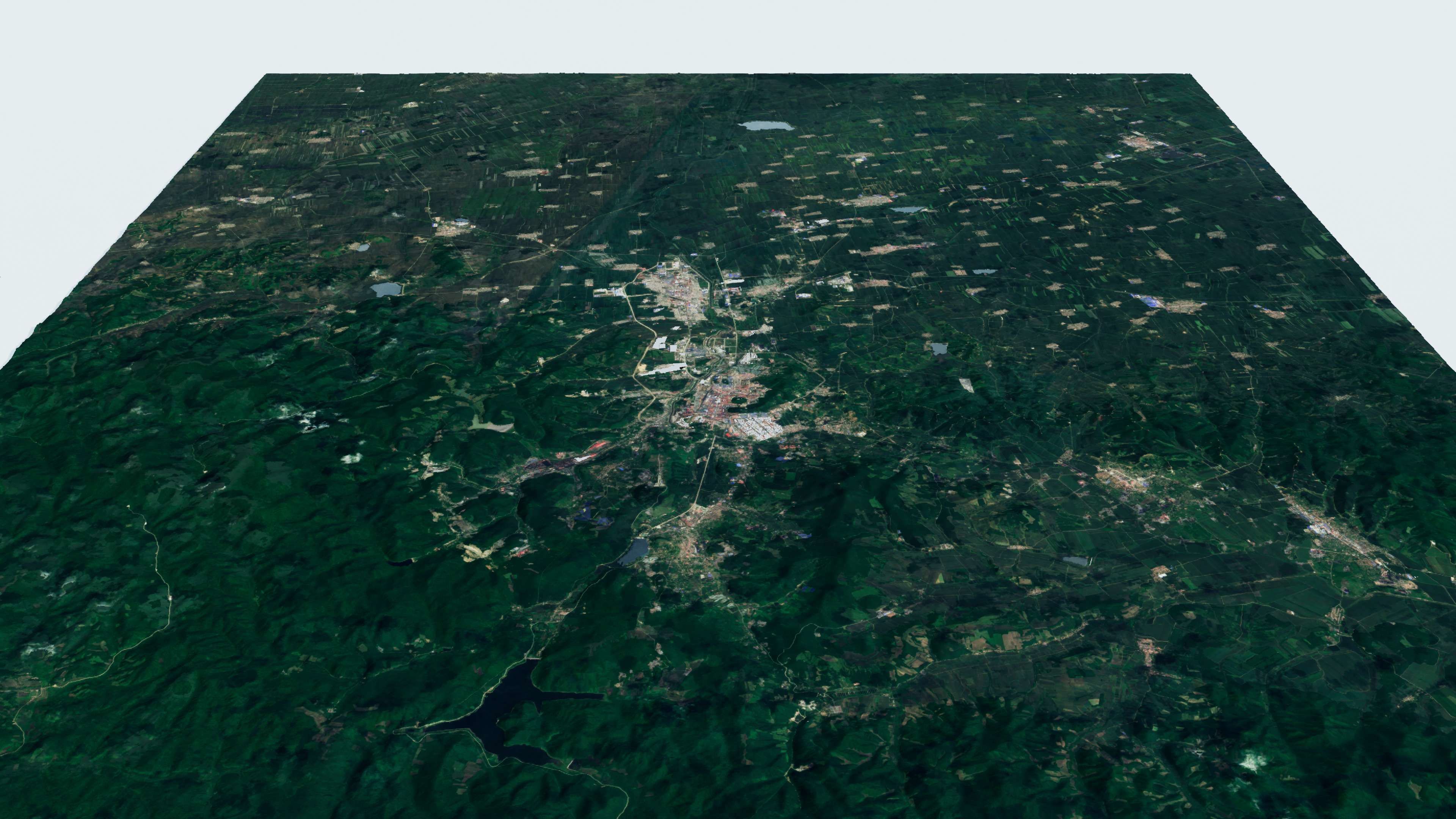 Shuangyashan China City Landscape 3D Model 3D model | CGTrader