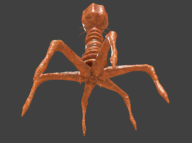 Bacteriophage Virus 3D model | CGTrader