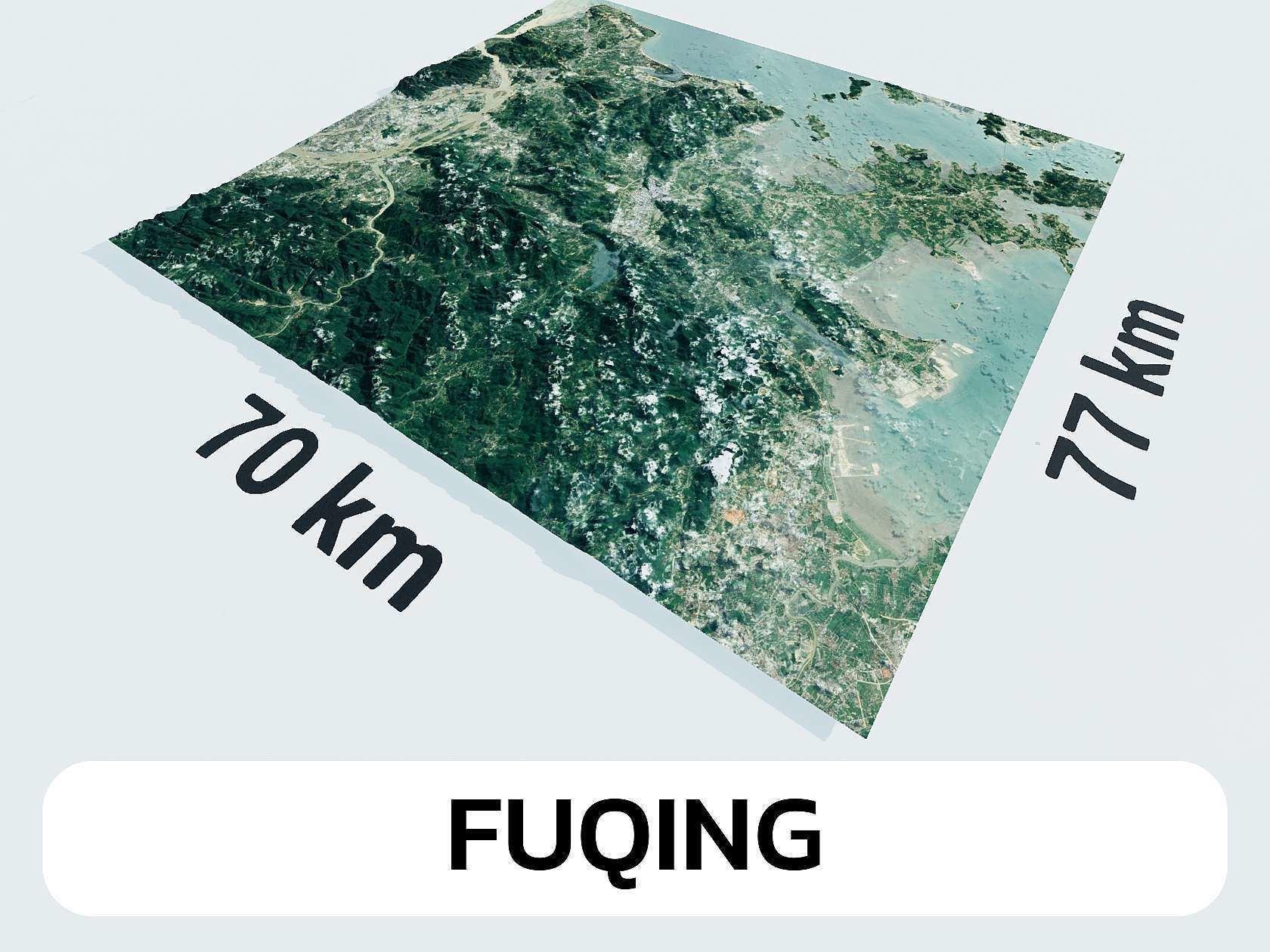 Fuqing China City Landscape 3D Model 3D model | CGTrader