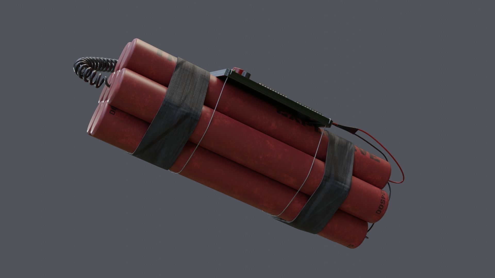 3D model Time Bomb VR / AR / low-poly | CGTrader