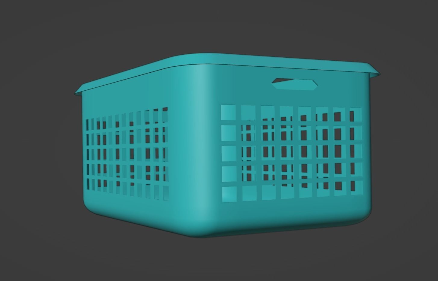 Laundry Basket 3d model 3D model 3D printable | CGTrader