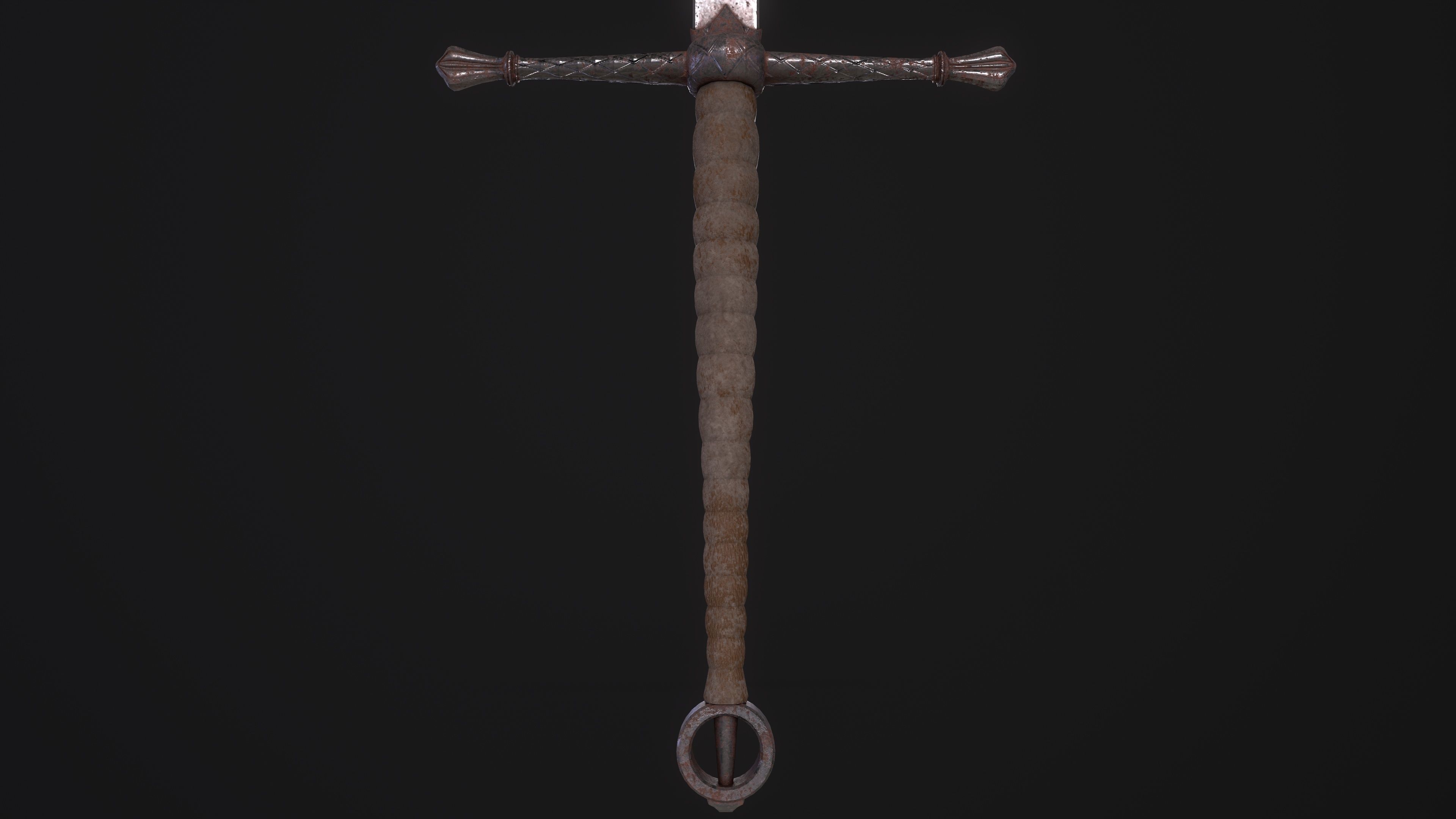 3D model Gallowglass Claymore - A Scottish-Irish Greatsword VR / AR ...