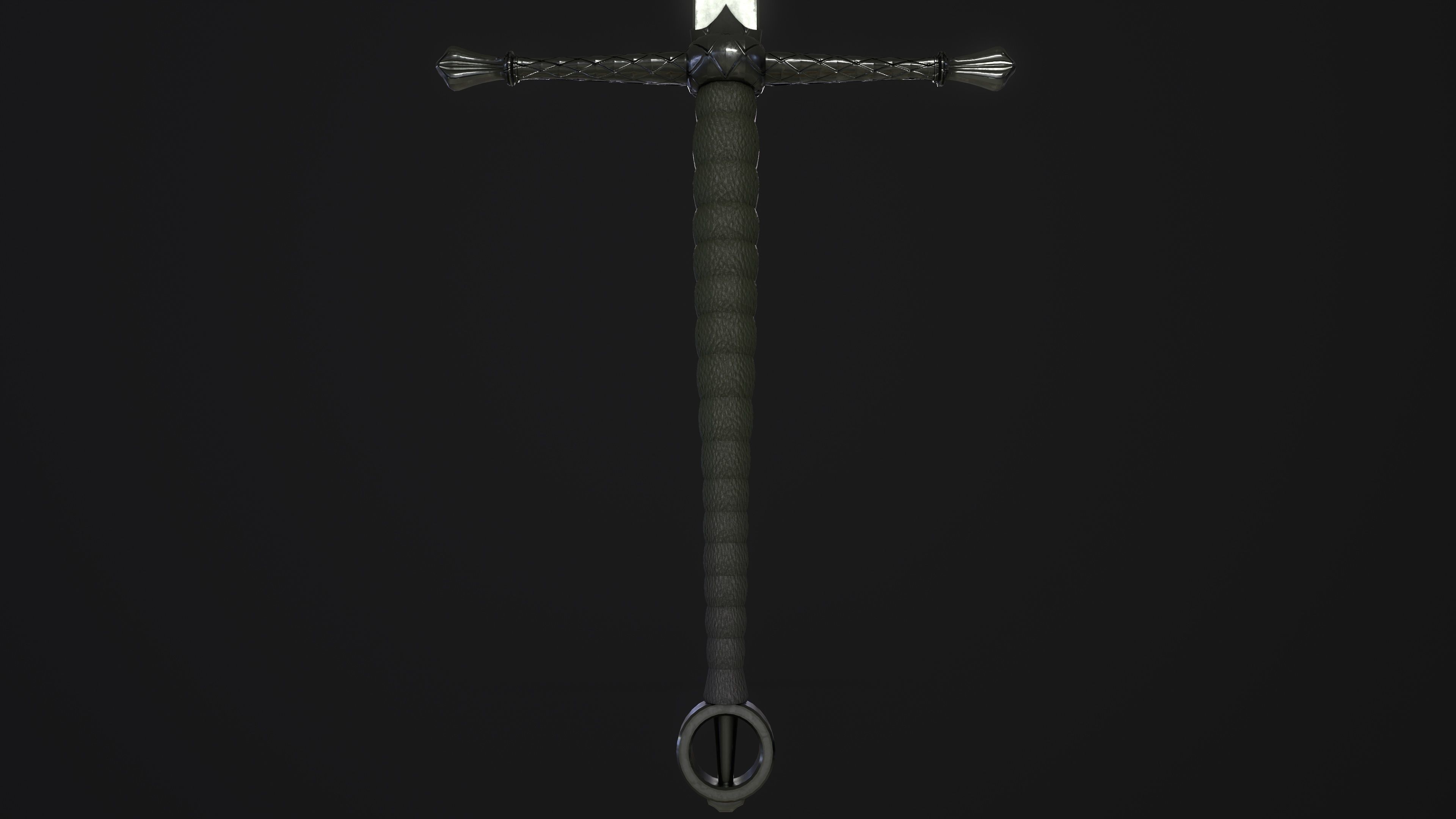 3D model Gallowglass Claymore - A Scottish-Irish Greatsword VR / AR ...