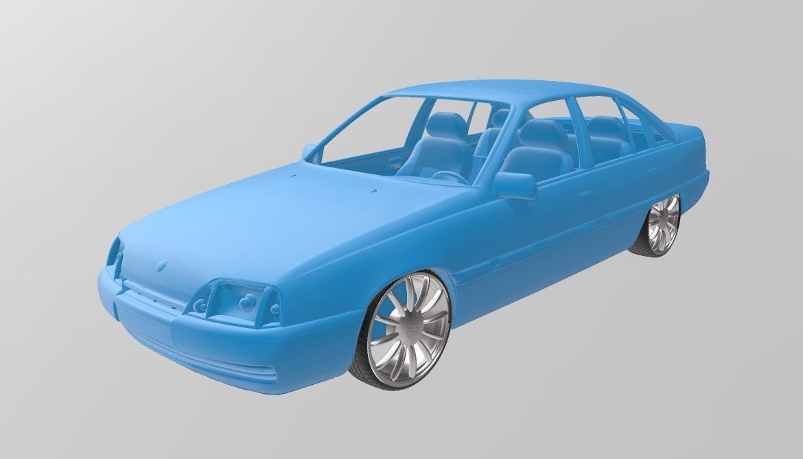 STL OPEL OMEGA 3D model 3D printable | CGTrader
