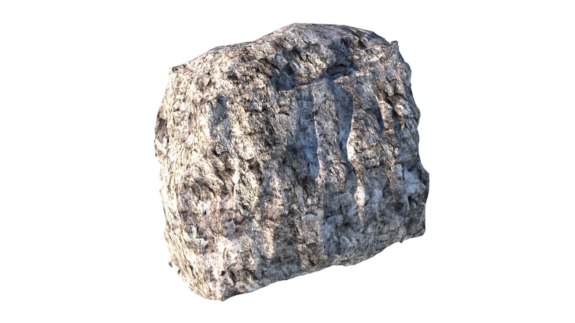 two Cliff pack free 3D model | CGTrader