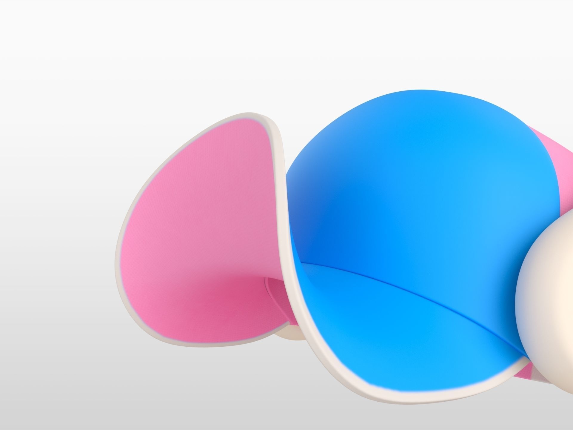 Hat026 Wing Cap 3D model | CGTrader