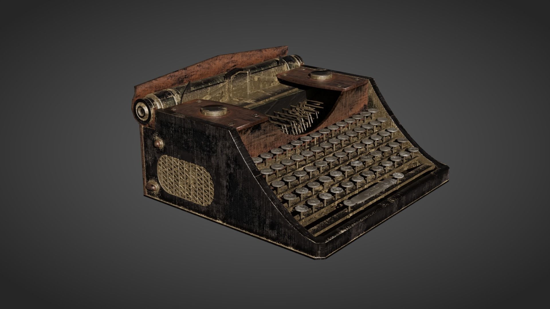 3D model Antique Collection Model Old - Low poly Realistic VR / AR ...