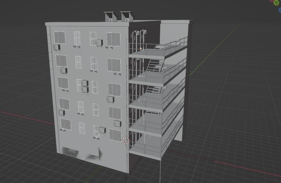 Cyberpunk Building free 3D model | CGTrader