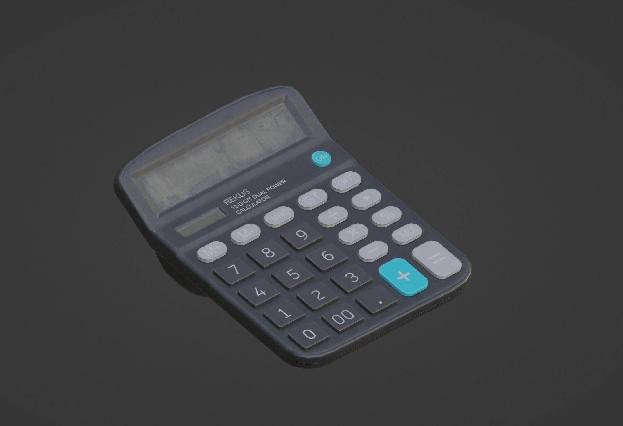 3D model Calculator VR / AR / low-poly | CGTrader