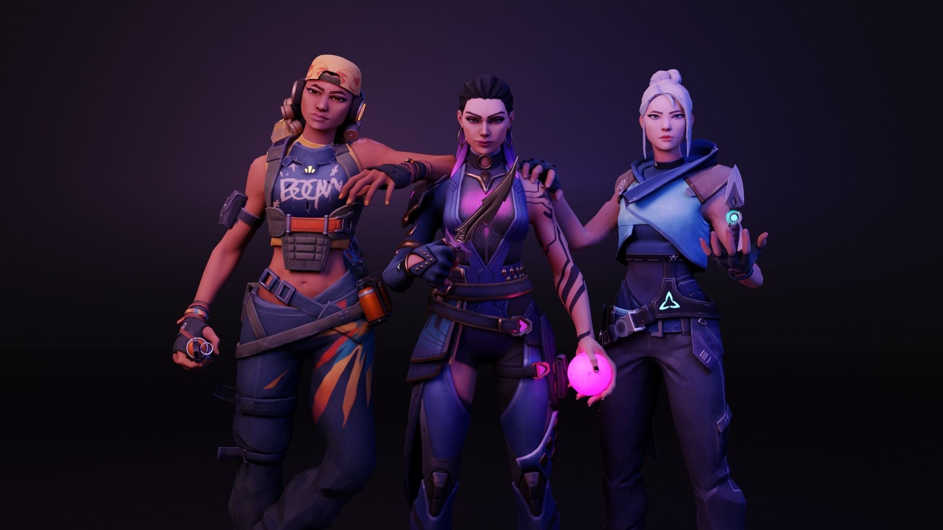 Valorant Agents 3D model animated | CGTrader