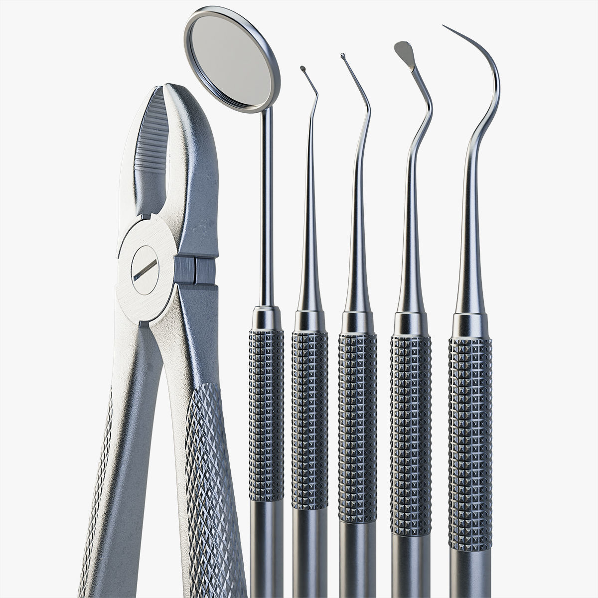 Dentist Instrument Tools 3D model | CGTrader