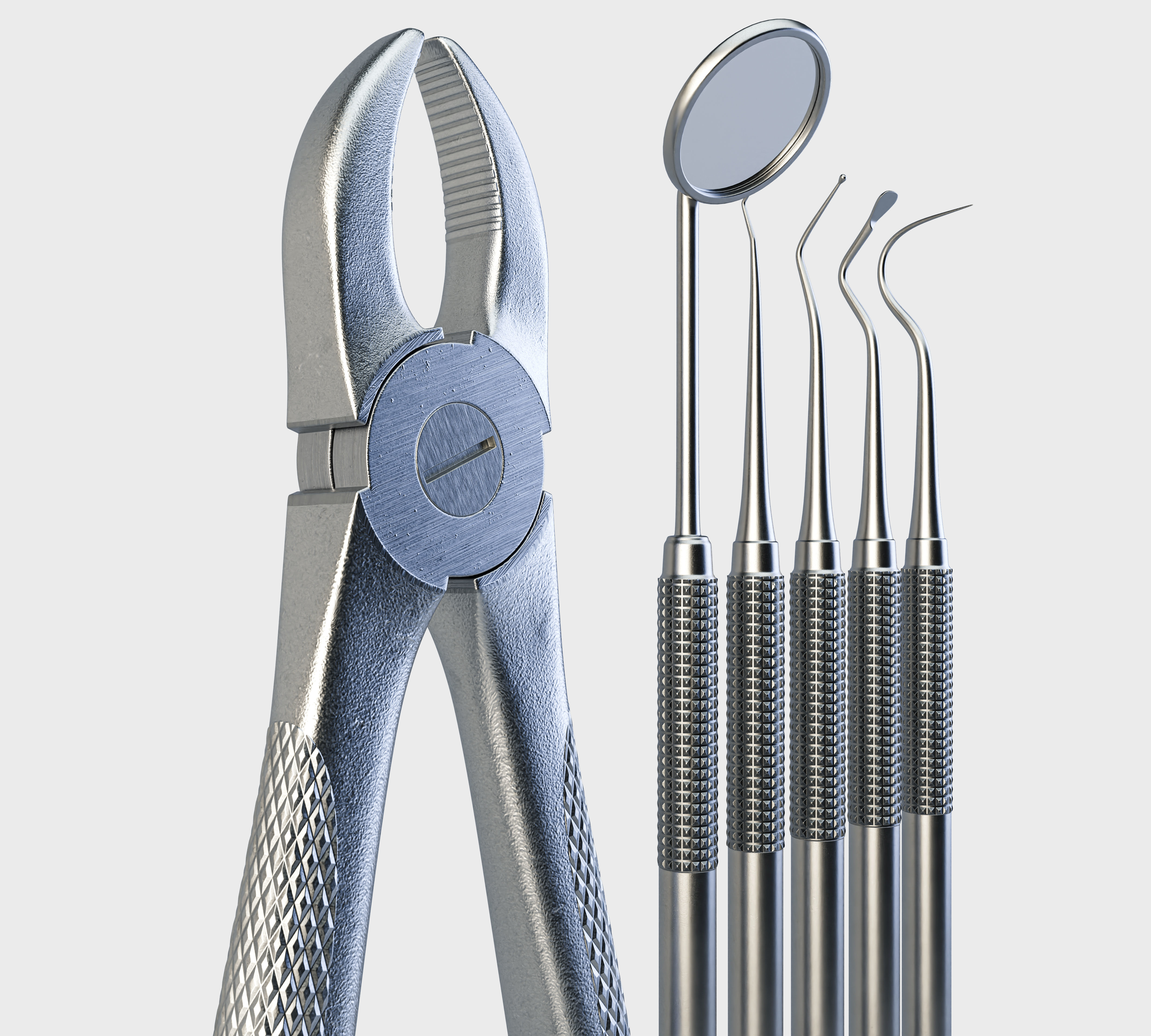 Dentist Instrument Tools 3D model | CGTrader