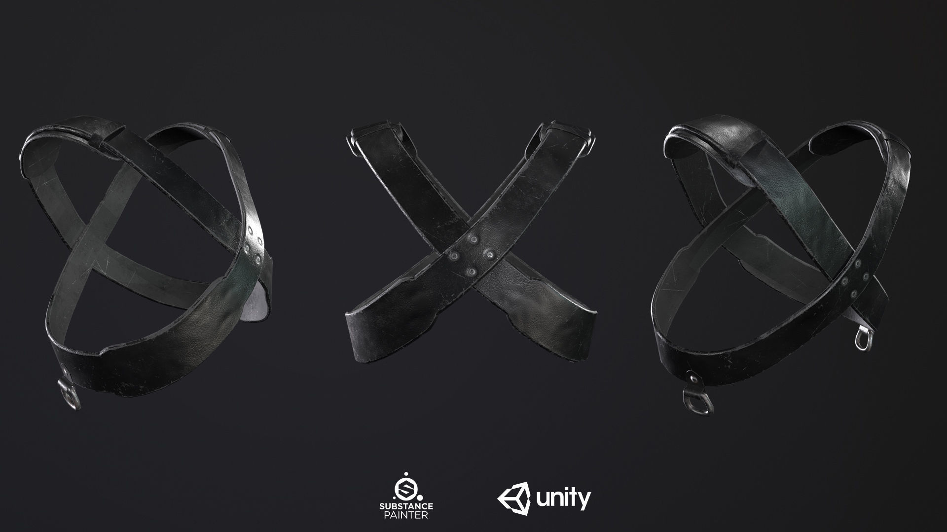 3D model Cross Chest Strap PBR VR / AR / low-poly | CGTrader