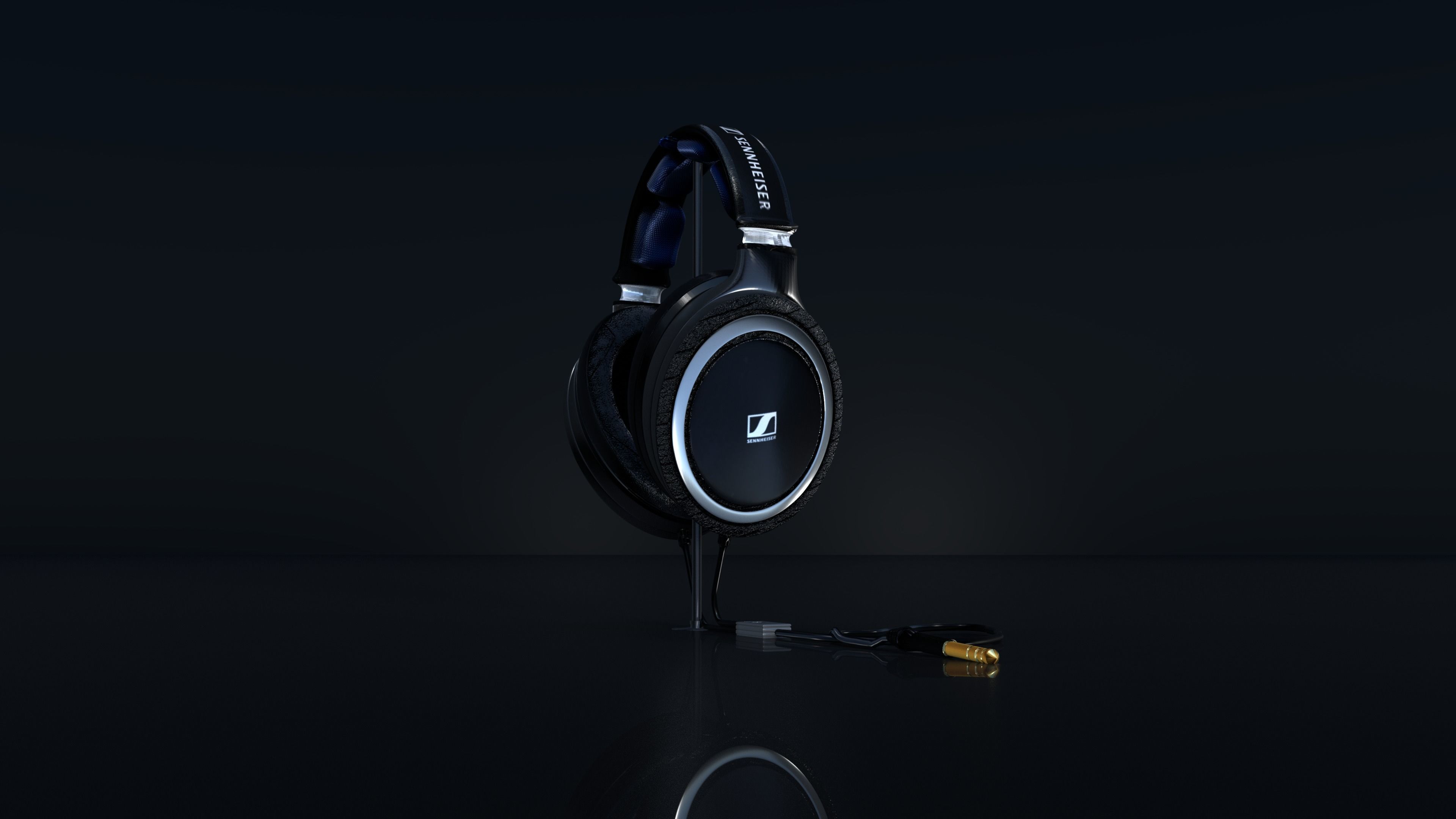 Sennheiser HD500 3D model | CGTrader