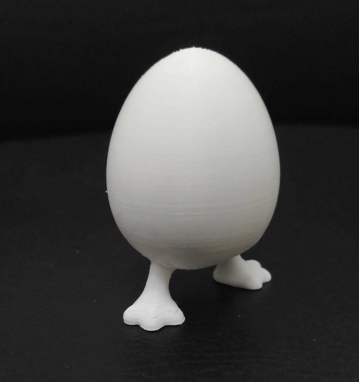 Standing Egg 3D model 3D printable | CGTrader