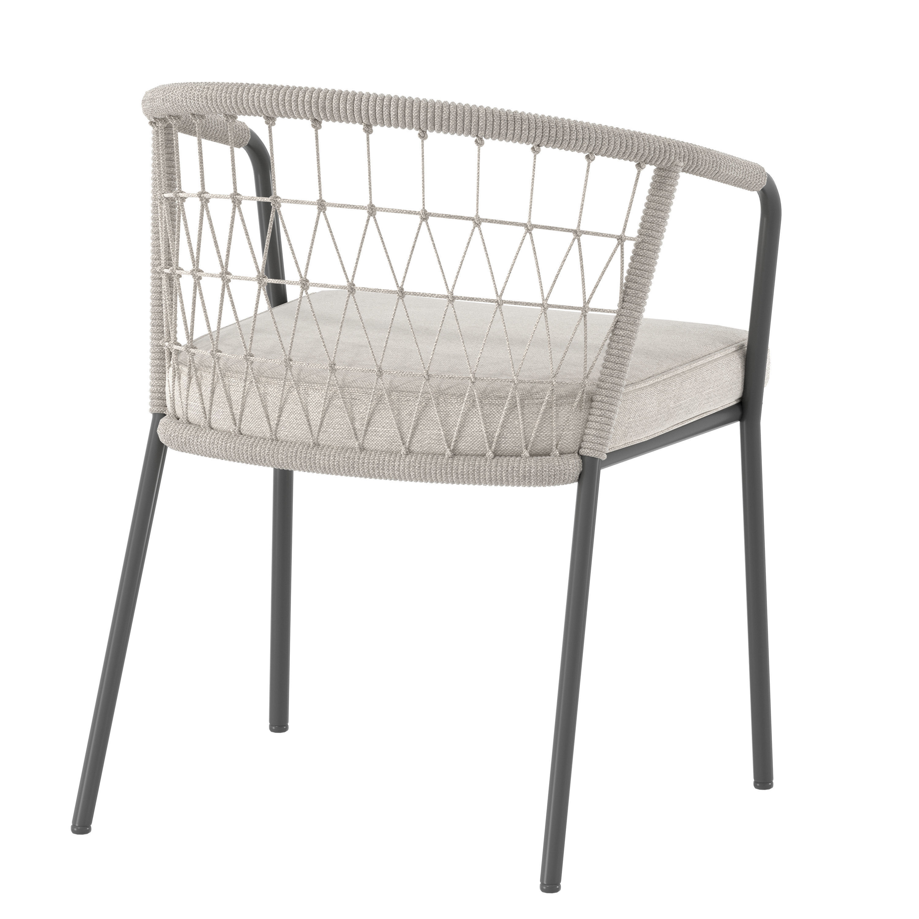 sette garden mess table and chair 3D model | CGTrader