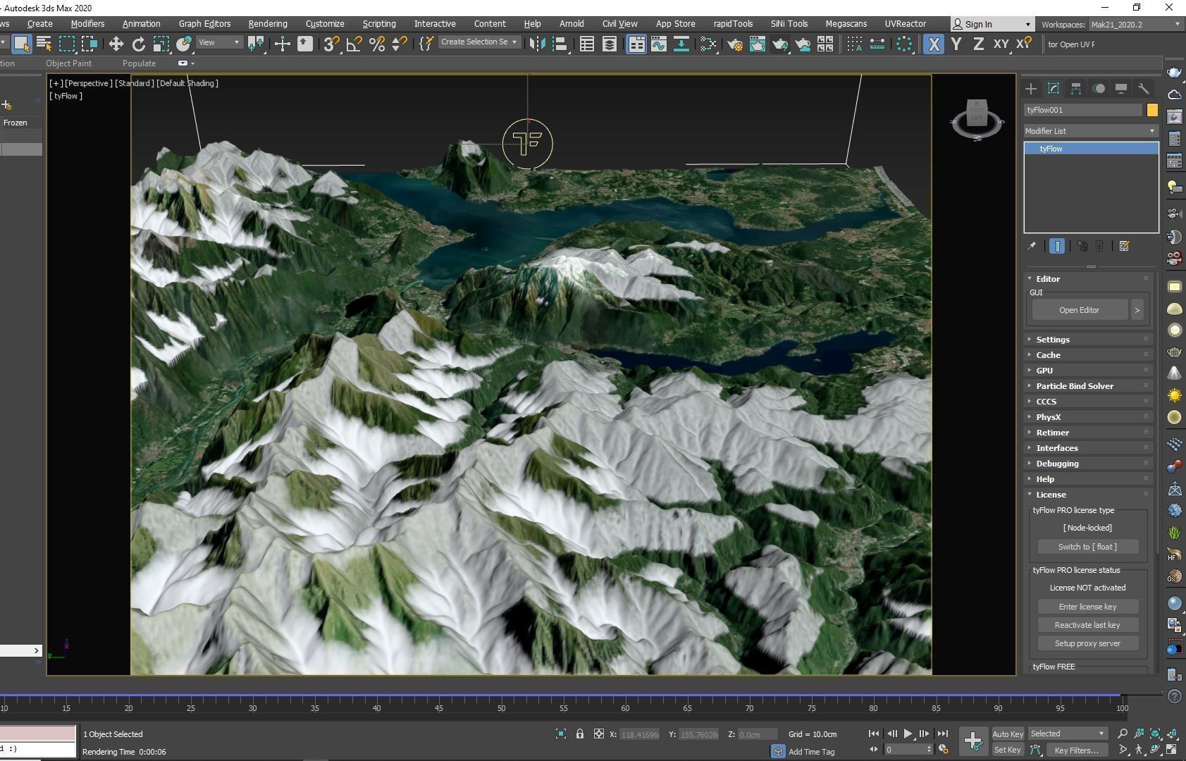 Tyflow Terrain in 3ds max e non solo 3D model | CGTrader