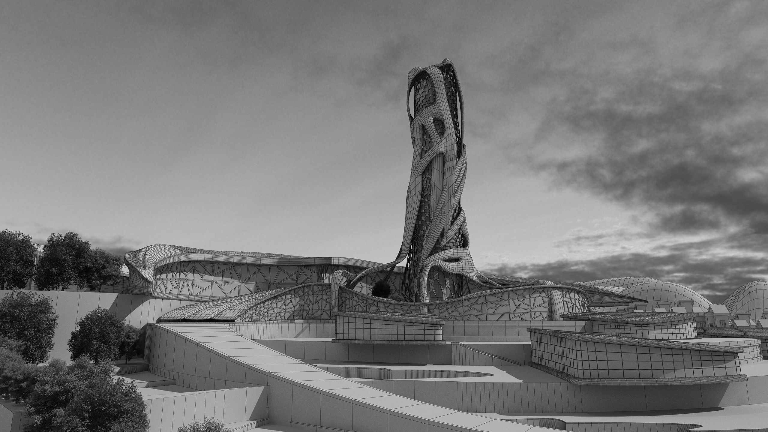 0135 - Architecture Project - 2Ds Drawing - 3Ds Files 3D model | CGTrader