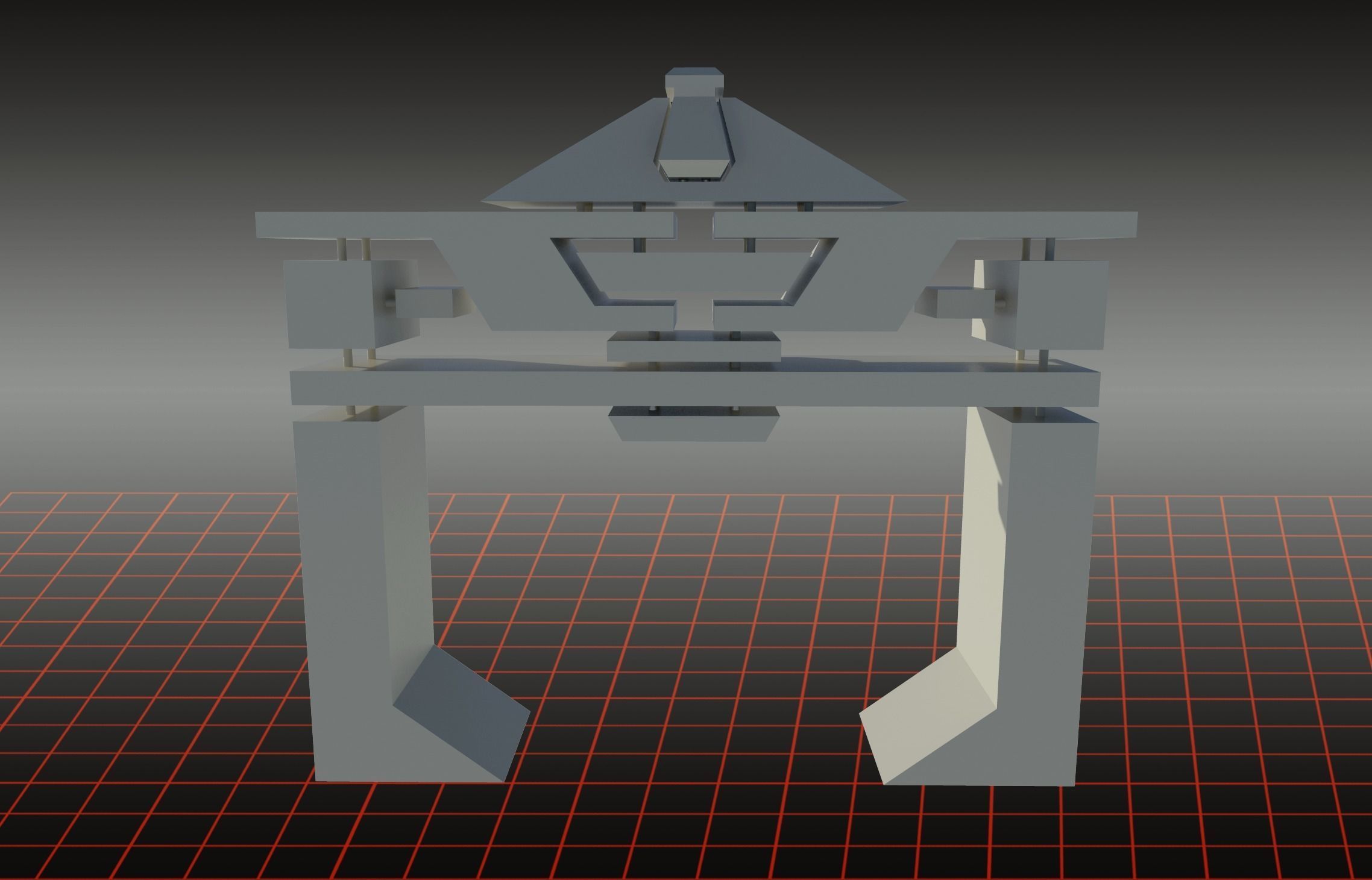 Tron Recognizer - Grid Patrol Ship 3D model 3D printable | CGTrader