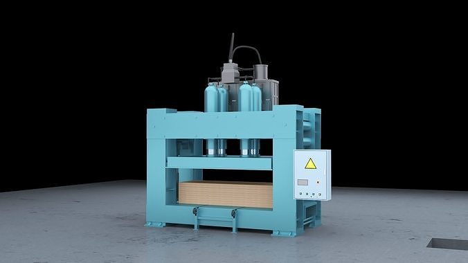 Sheet cold press 3D model | CGTrader