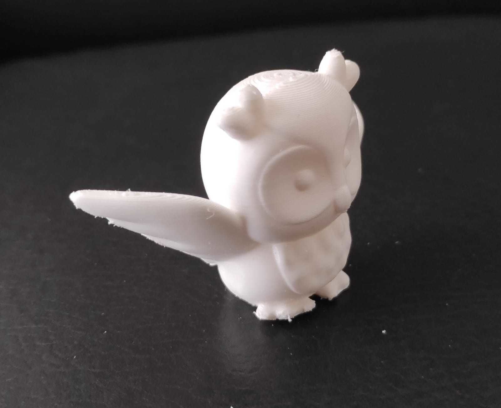 Owl Open Wings 3D model 3D printable | CGTrader