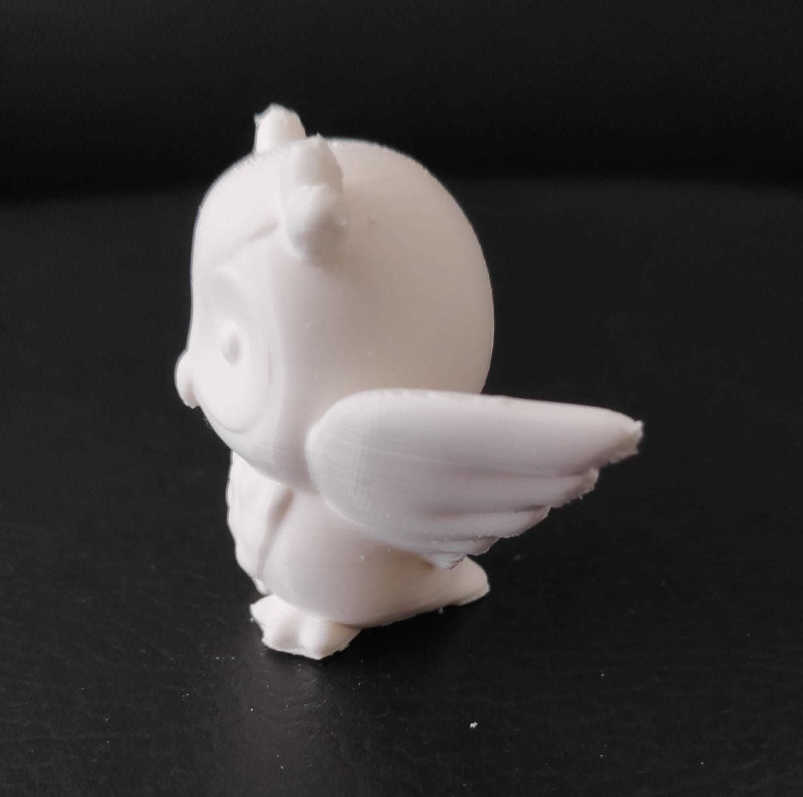 Owl Open Wings 3D model 3D printable | CGTrader