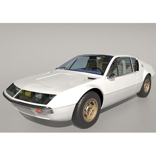 Renault Alpine A310 1600 3D model | CGTrader