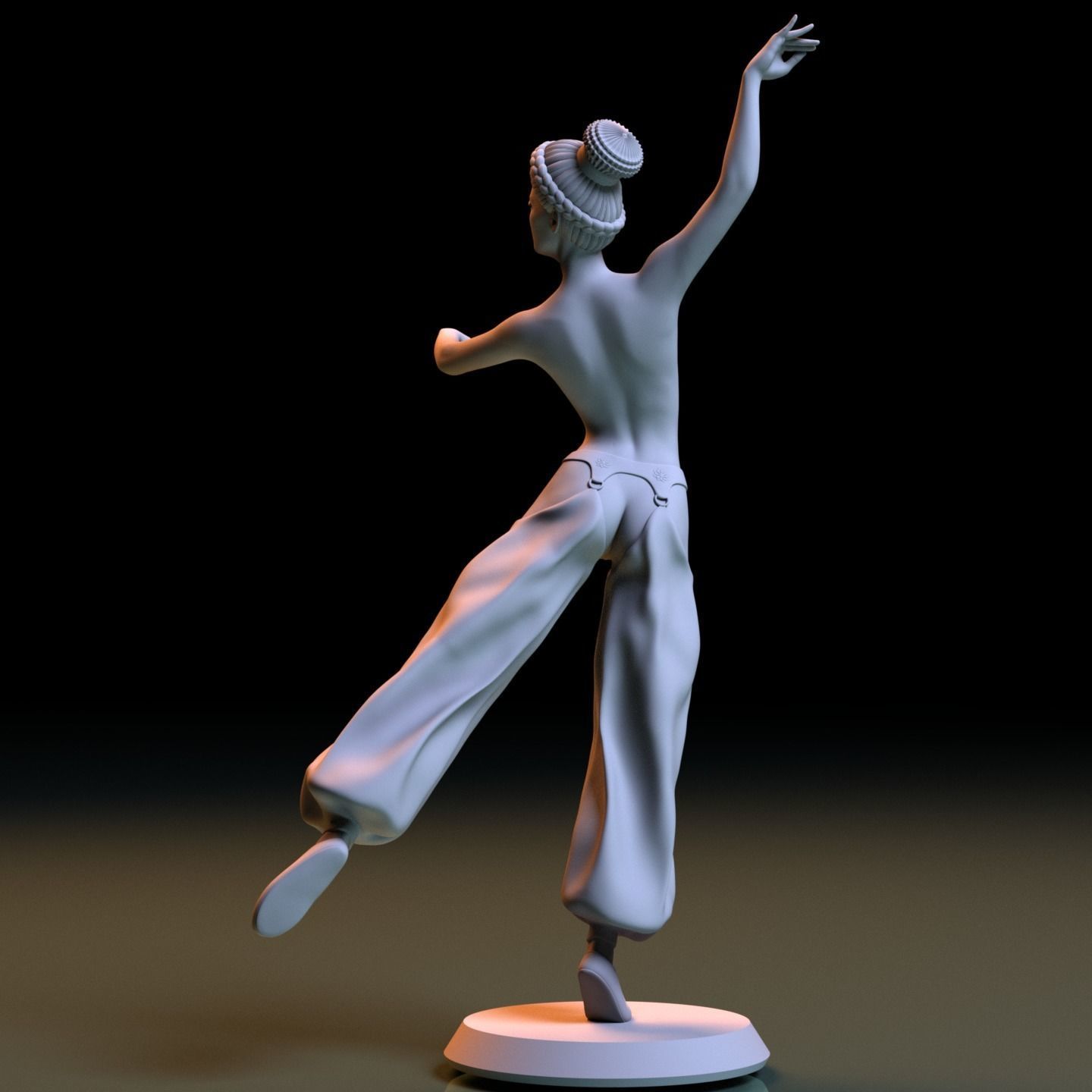PERSIAN DANCER 3D model 3D printable | CGTrader